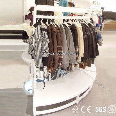clothes display stand rack shelves design supplier