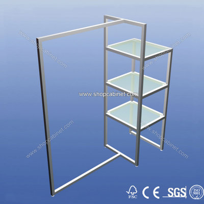 Wood display shelf clothes/shop clothes shelf supplier