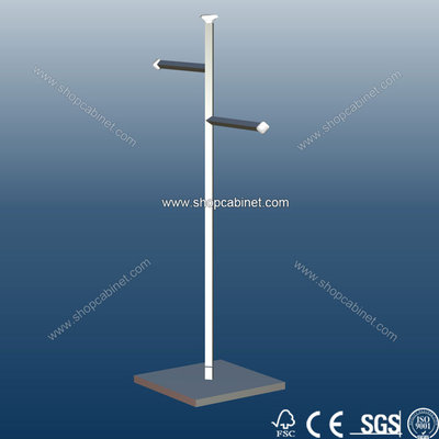 New style stainless fashion displays steel clothes shelf for retail store supplier