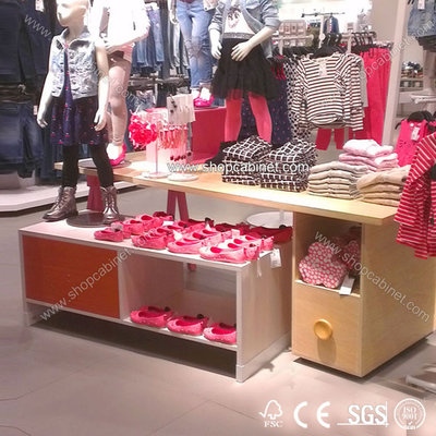 hight quality Clothes Promotional shopping display shelf supplier
