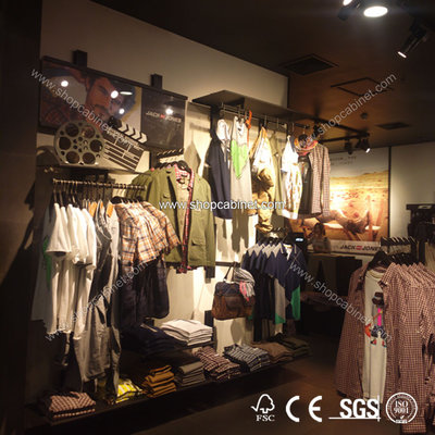 hight quality Clothes Promotional shopping display shelf supplier