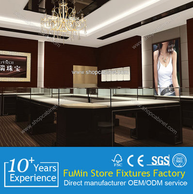 pop glass jewelry showcase supplier
