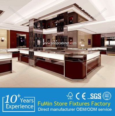 pop glass jewelry showcase supplier