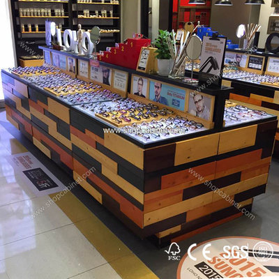 cabinet glasses display stand,fm store fixture supplier