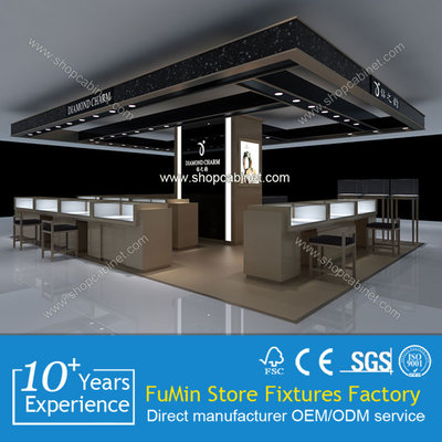 modern jewellery display used jewelry showcases supplier