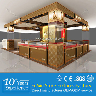 Wonderful Revolving Glass Jewelry Showcase supplier