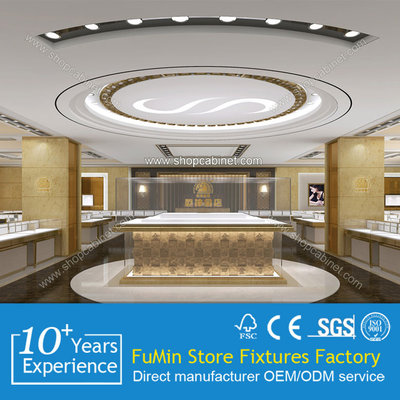 Titanium Alloy Glass Display Showcase supplier