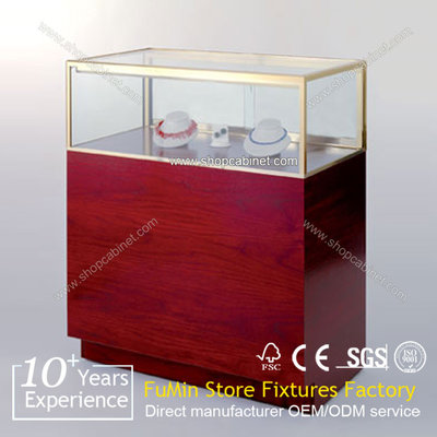 2015 NEW design glass display cabinet/jewelry display cabinets for sale supplier