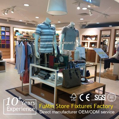 standing metal hanging clothes display racks supplier