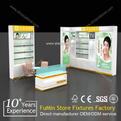 2013 hot sale acrylic cosmetic display showcase supplier