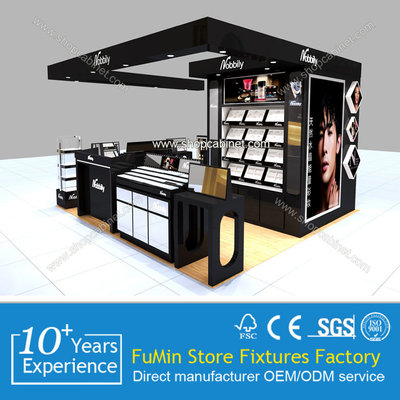 Cosmetic display makeup showcase supplier