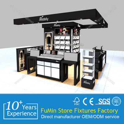 Customized Acrylic Cosmetic Display Showcase supplier