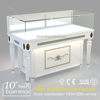 custom jewelry shop lockable plexiglass display cabinet supplier