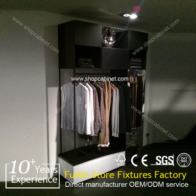 garment clothes hanging display stand, dress thirt display, clothes hanging stand supplier