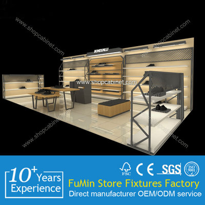 shoes display cabinet supplier