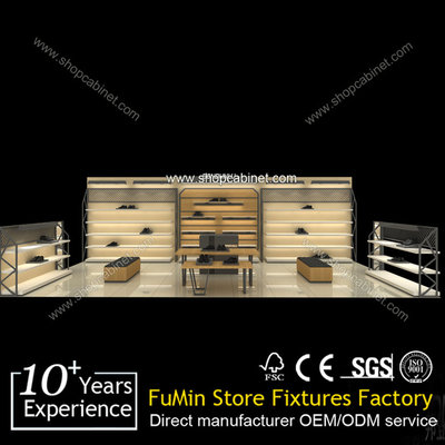shoes display cabinet supplier