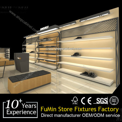 shoes display cabinet supplier