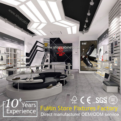 Attractive style wooden garment wall display racks / clothing display stand supplier