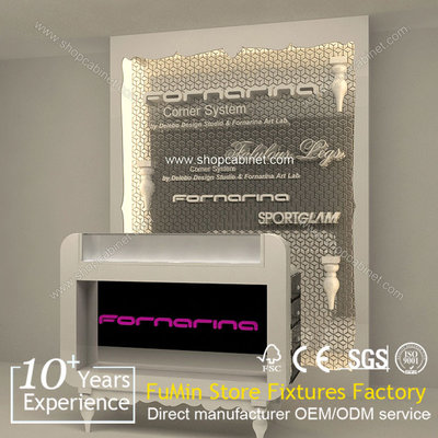For Sale supermarket high quality checkout counter showcase cash checkstand display supplier