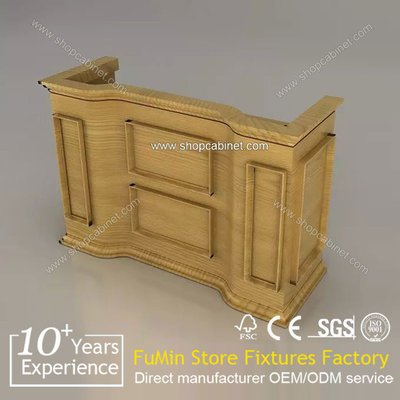 For Sale supermarket high quality checkout counter showcase supplier