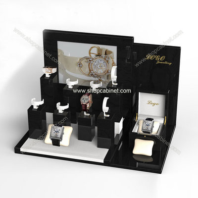 New design durable acrylic watch display case for retailer props supplier