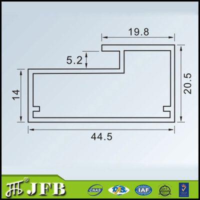 China window commercial kitchen construction material aluminum frame for cabinet door supplier