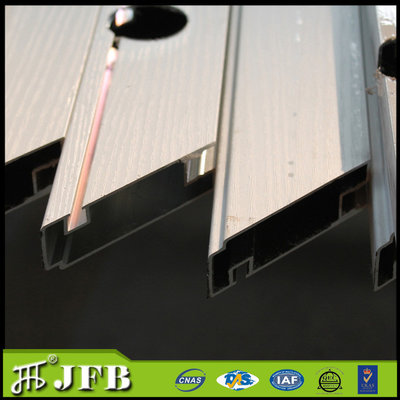 China Different Market Wooden Grain Aluminum Window and Door profile 6063 supplier