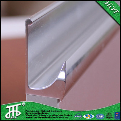China fancy cabinet aluminum handles furniture handles cabinet long handle profile supplier