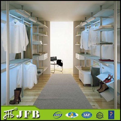 customized size furniture bedroom wooden wardrobe design wardrobe fittings walk in closet supplier