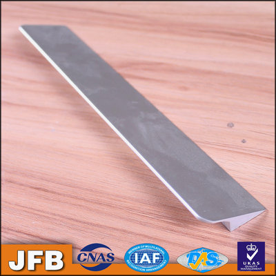 Foggy silver finish 160MM types of aluminum profiles pull handle cabinet handle supplier