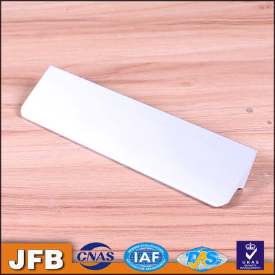 Foggy silver finish 160MM types of aluminum profiles pull handle cabinet handle supplier