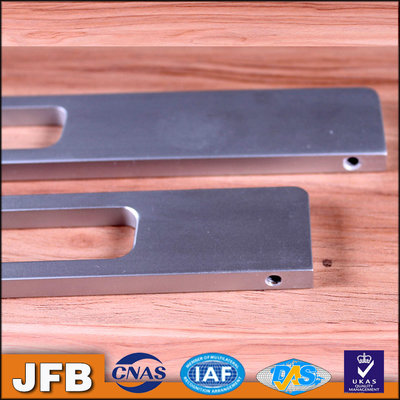 Cabinet hardware aluminum alloy drawer handles 160MM/192MM/320MM matte silver cabinet handle supplier