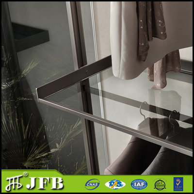 Foshan modular aluminum pole system wardrobe Ready Made Pole System Wardrobe Walk-in Wardrobe supplier