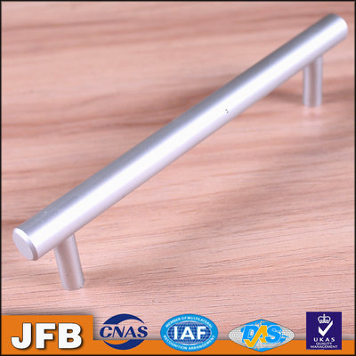 CNC aluminium anodized profile/anodizing aluminium drawerhandle with screw holes supplier