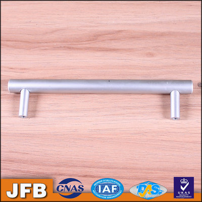 CNC aluminium anodized profile/anodizing aluminium drawerhandle with screw holes supplier