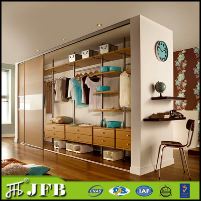 Popular diy shelving aluminum wardrobe pole system shelving walk in wardrobe supplier