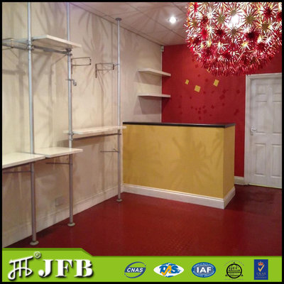 Nice quality Dampproof aluminium pole system walk in wardrobe, aluminum pole wardrobe, DIY wardrobe supplier