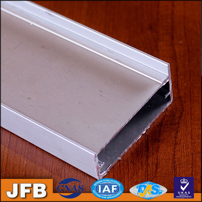 Aluminium profile kitchen cabinet glass doors/handle profile aluminium frame supplier