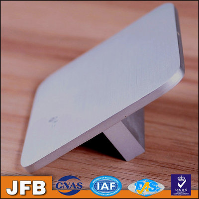 Aluminum furniture handles drawer cabinet modern handles Solid square aluminum handle supplier