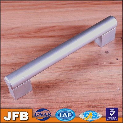 Aluminum extrusion furniture accessory standard stock aluminum door handle Solid square aluminum handle supplier