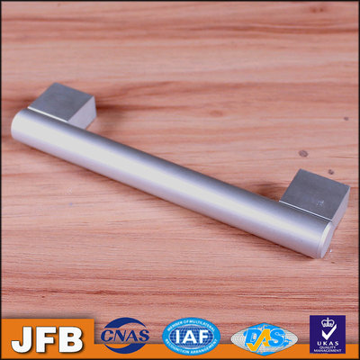 Aluminum extrusion furniture accessory standard stock aluminum door handle Solid square aluminum handle supplier