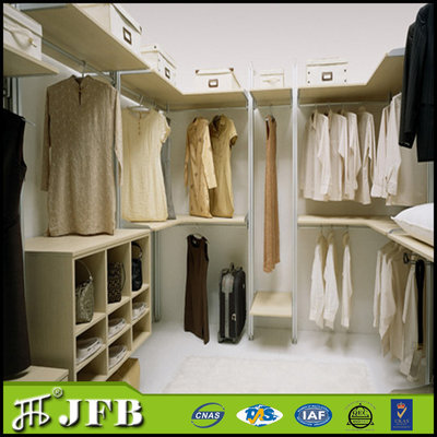 DIY Easy Assembly Metal Wardrobe Pole System for Bedroom Storage Customized pole system diy walk in wardrobe supplier