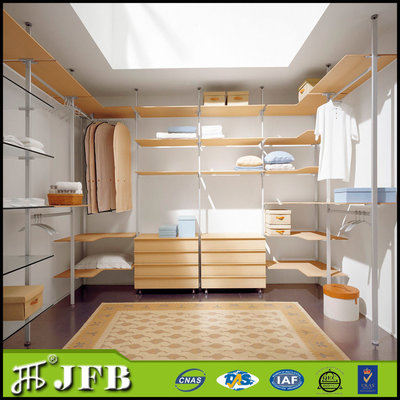Customized pole system diy walk in wardrobe, wardrobe pole system, aluminum pole system wardrobe supplier