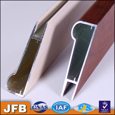 Kitchen Cabinet anodized extruded aluminium price per kg Kitchen Free Edge Cabinet Glass Aluminum Door Profile supplier