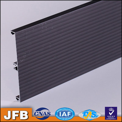China anodized aluminum profile for kitchen cabinet, hot brush style Kitchen baseboard,aluminum skirting board supplier