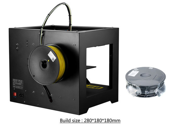 High Precision 3D Printing Machine , Aluminum Hotbed 3D Printer Cura Software