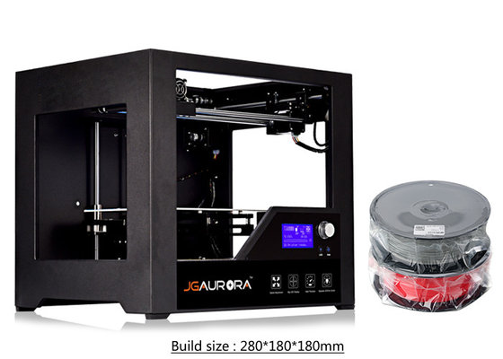 Single Extruder Large Format 3D Printer Cura Software Black Nozzle 0.4mm