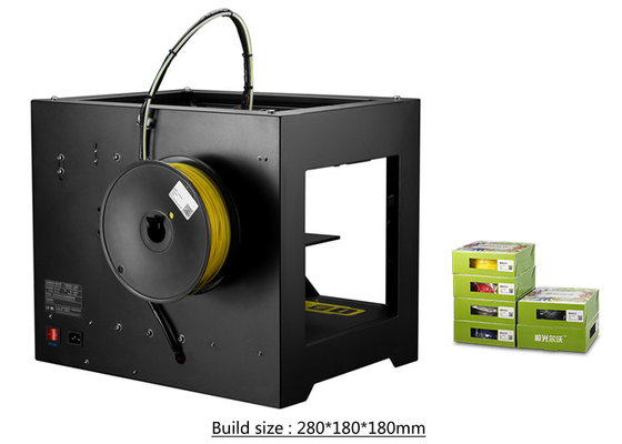 Desktop Digital Large Volume 3D Printer ABS Filament For Home Use