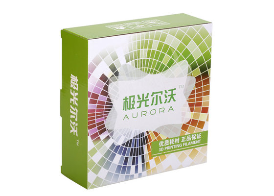 Multicolor PLA 3D Printer Filament , 1.75 Soft PLA Filament Spool