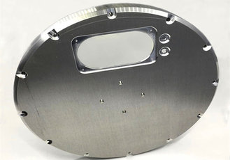 4 axis precision cnc milling machining 56111 round aluminium pancake electrical switch box cover